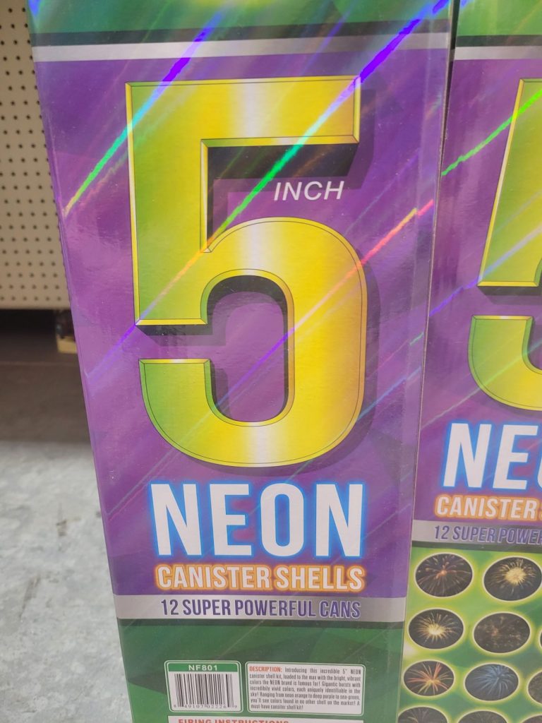 5″ Neon Shells – Party at Trav’s